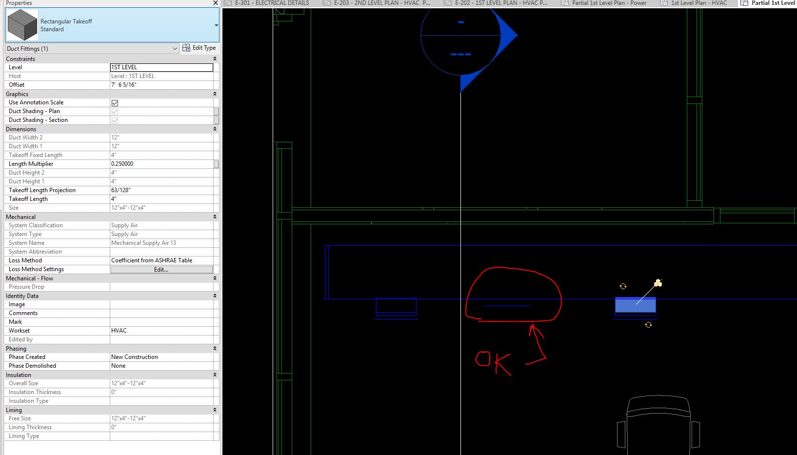 Solved: Duct fitting not allowing airflow information to pass through? - Autodesk Community