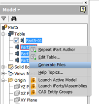 iParts in iAssemblies - Autodesk Community