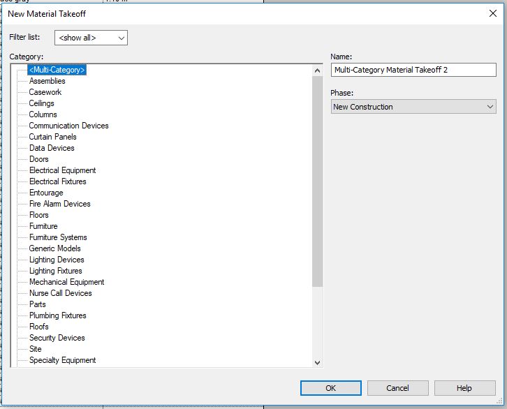Solved: Structural columns do not appear in material take of tables - Autodesk Community
