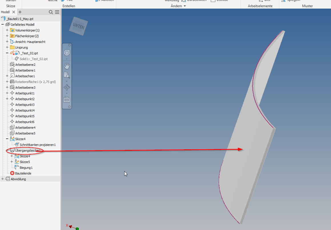 Solved: Unable to flatten plate - Autodesk Community