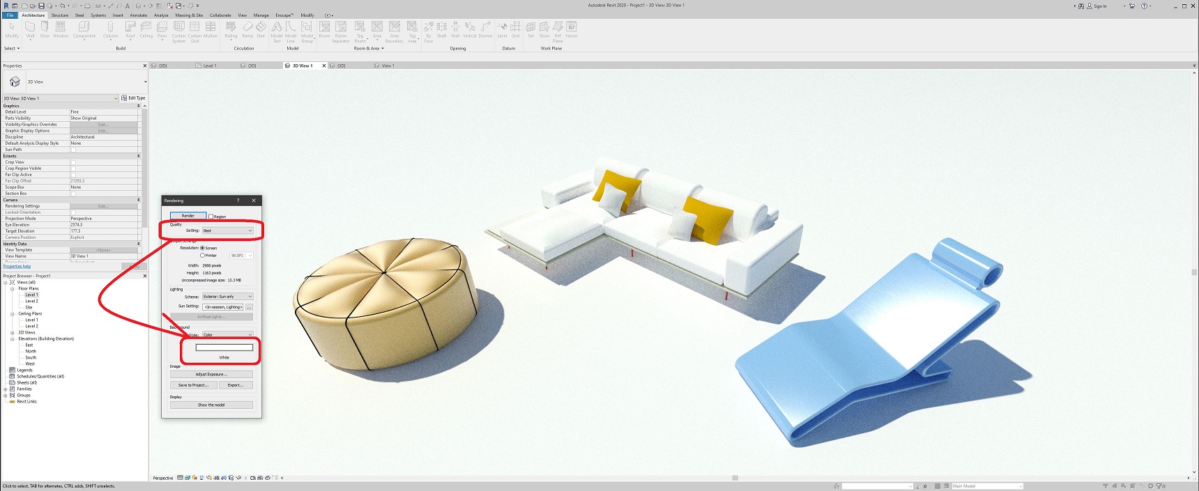 Solved: Bench Rendering Shadow Problem - Autodesk Community