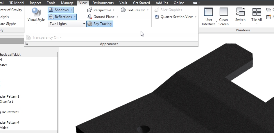 Inventor Studio 2013 - Background Rendering - Autodesk Community