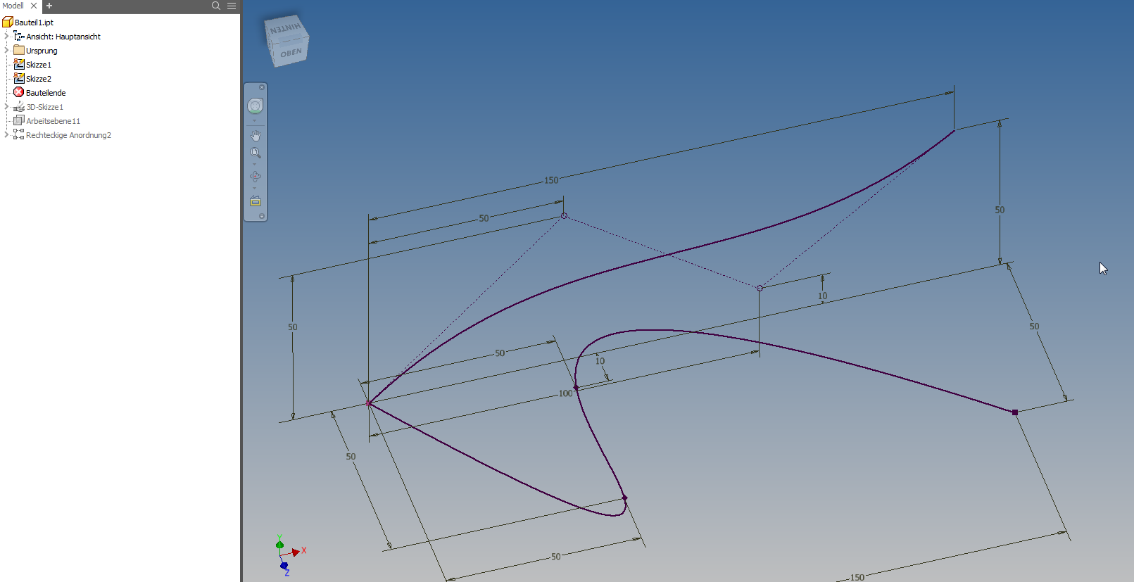 Solved: any method to pattern lines perpendicular to a spline curve at certain intervals ...