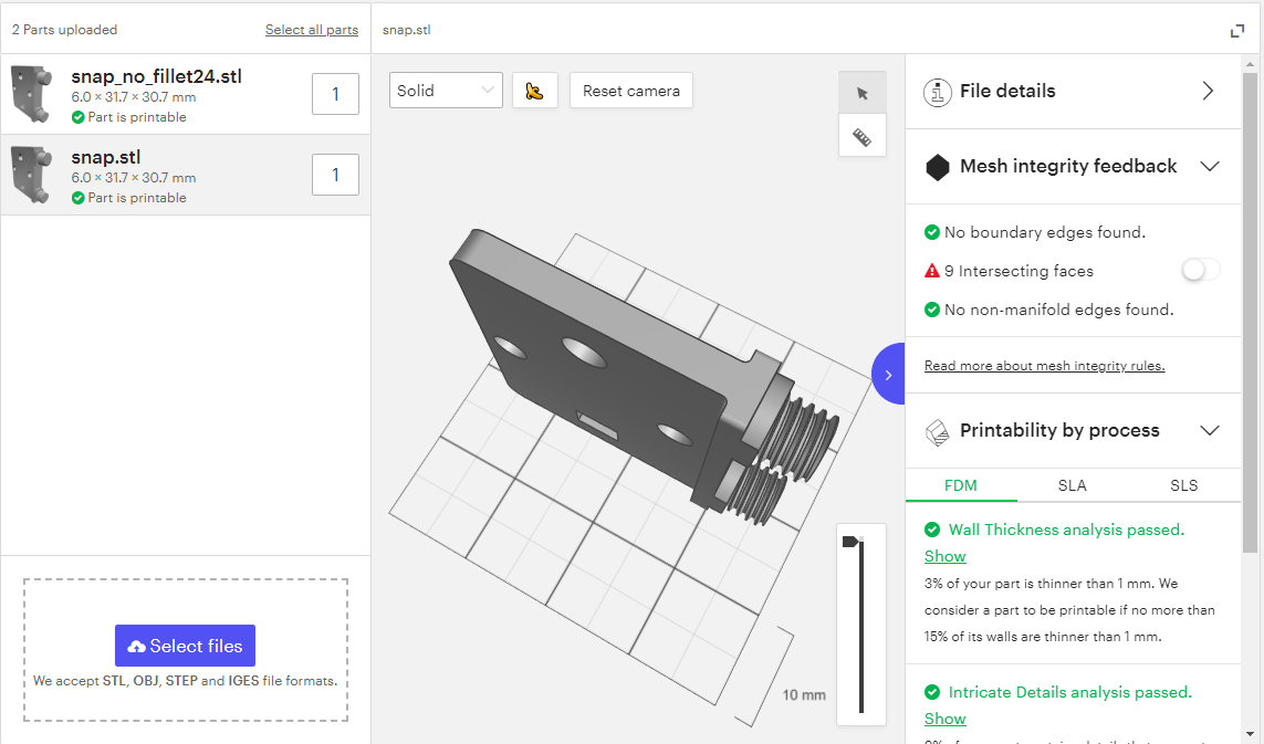 Solved: .stl intersecting faces - Autodesk Community