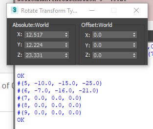 Setting rotation keyframes with certain values (MaxScript) - Autodesk ...