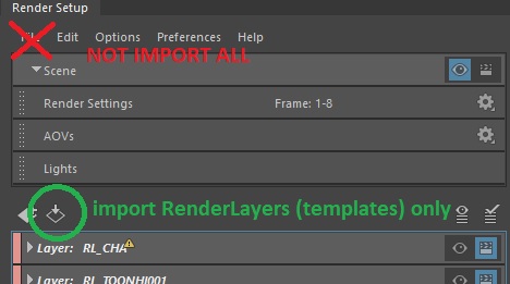 Import ‘selected’ renderlayers using python - Autodesk Community