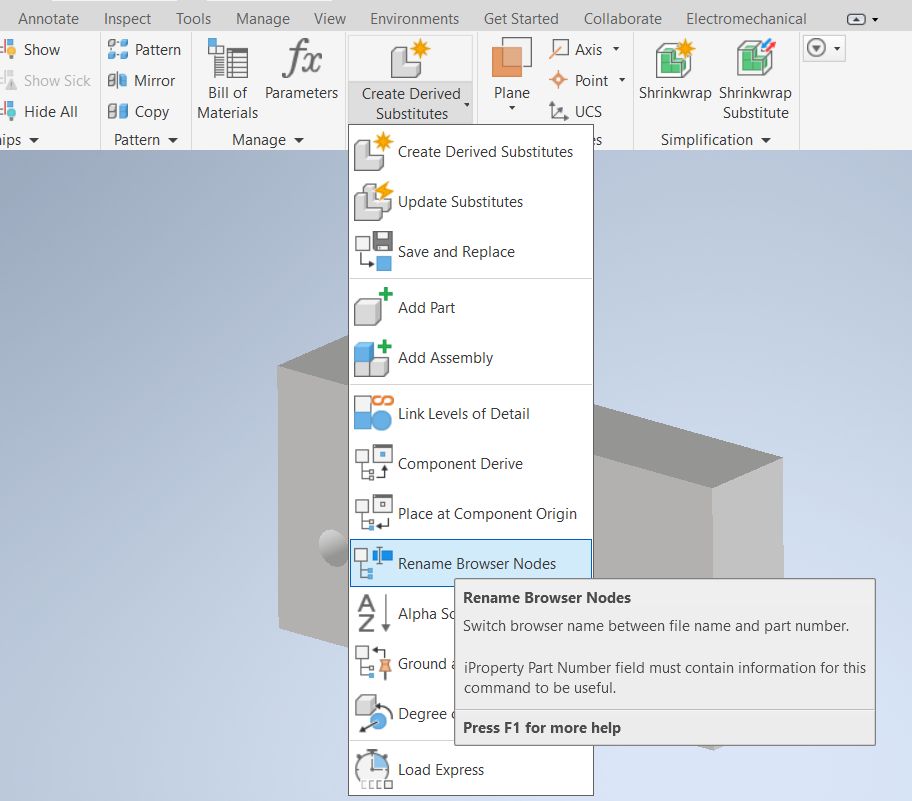 Solved: Map Display Name Content Center bv VBA - Autodesk Community