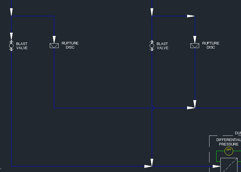 flow arrows in the middle of process lines on p&id - Autodesk Community