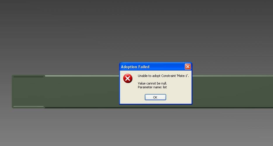 Solved: Adopt Constraint Error - Autodesk Community