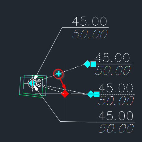 Civil 3D 2018 Note Label Style - Proposed over Existing Grades Text ...