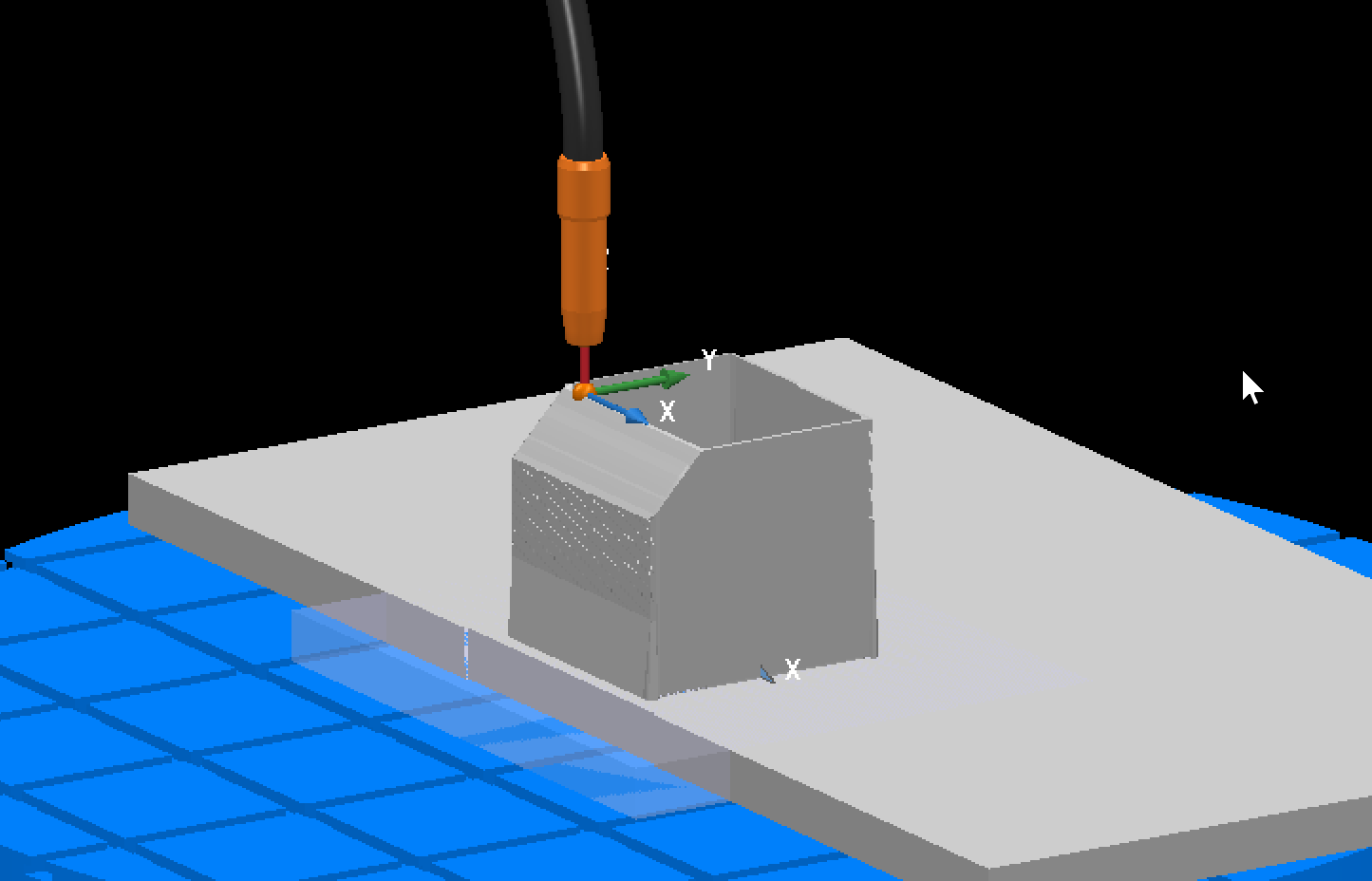 Simultaneous Display Of Material Add And Robot Move On Toolpath Autodesk Community