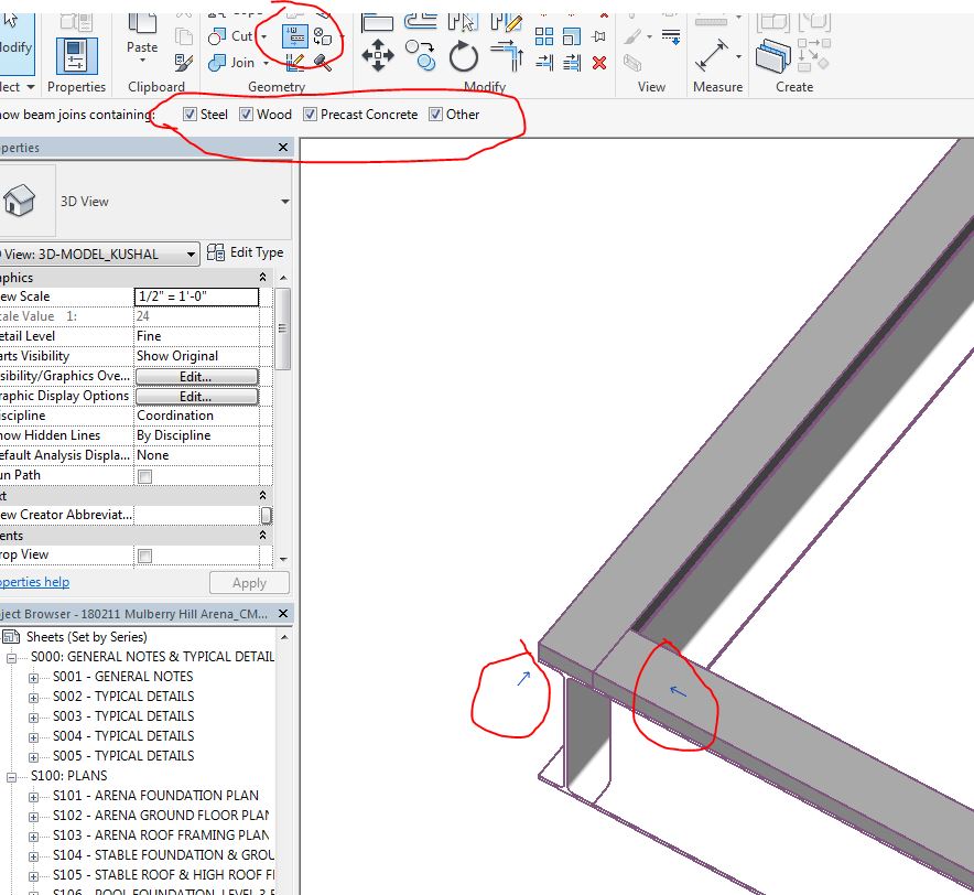 Beam joints - Autodesk Community