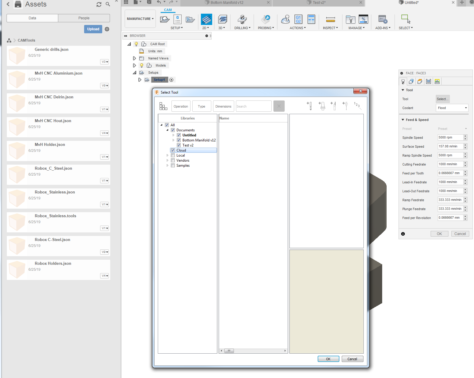 Solved: Machine definitions in Assets folder, not in CAM Setup - Autodesk Community
