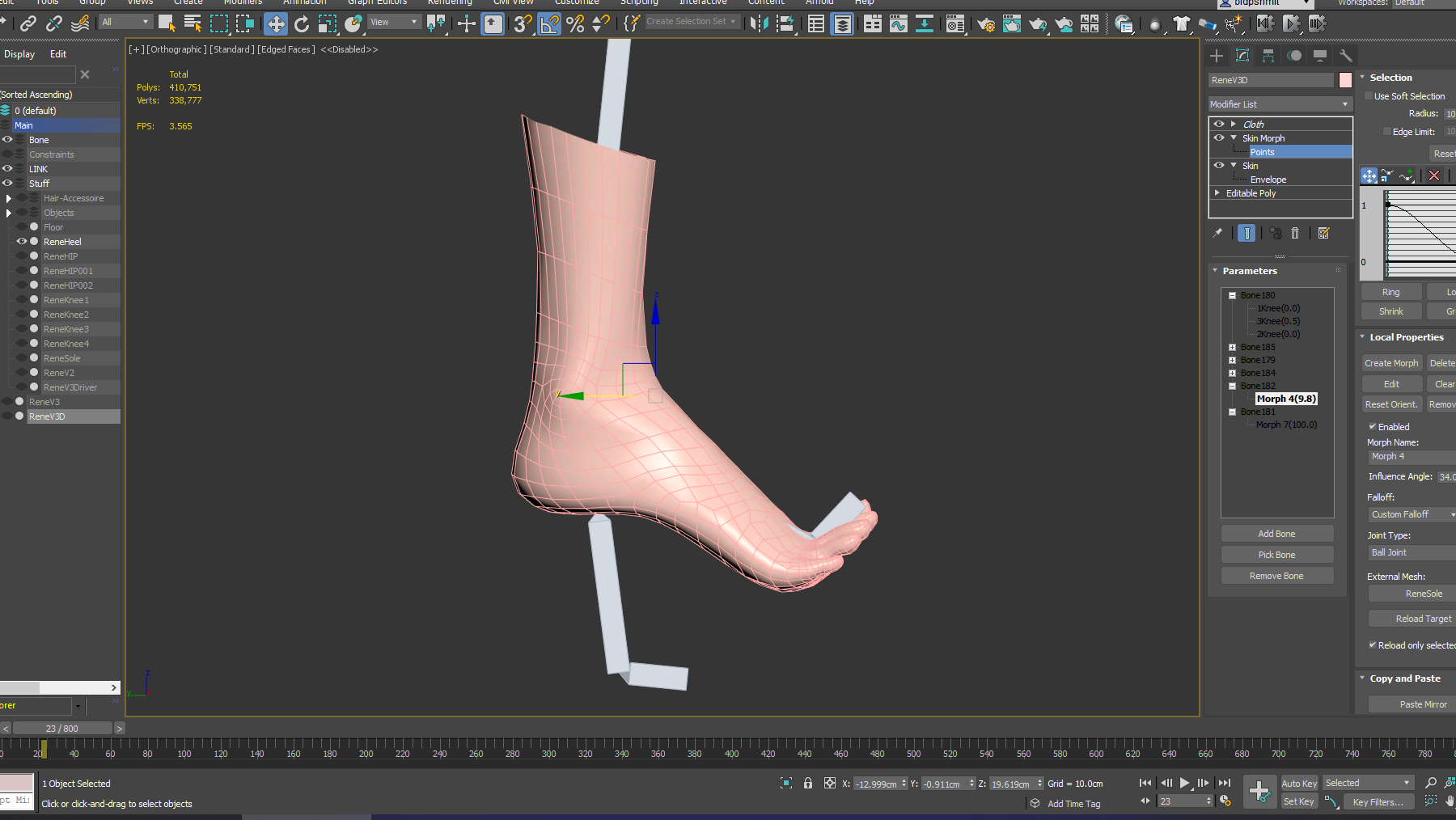 Solved: Skin Morph Issue - Autodesk Community
