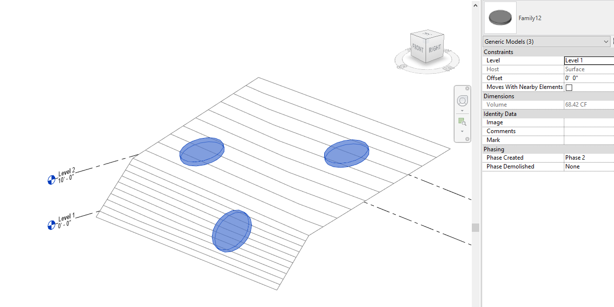 Solved: toposurface hosts family (generic model) - slope - Autodesk Community