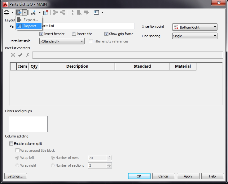BOM Parts List From/To MS Excel - Autodesk Community