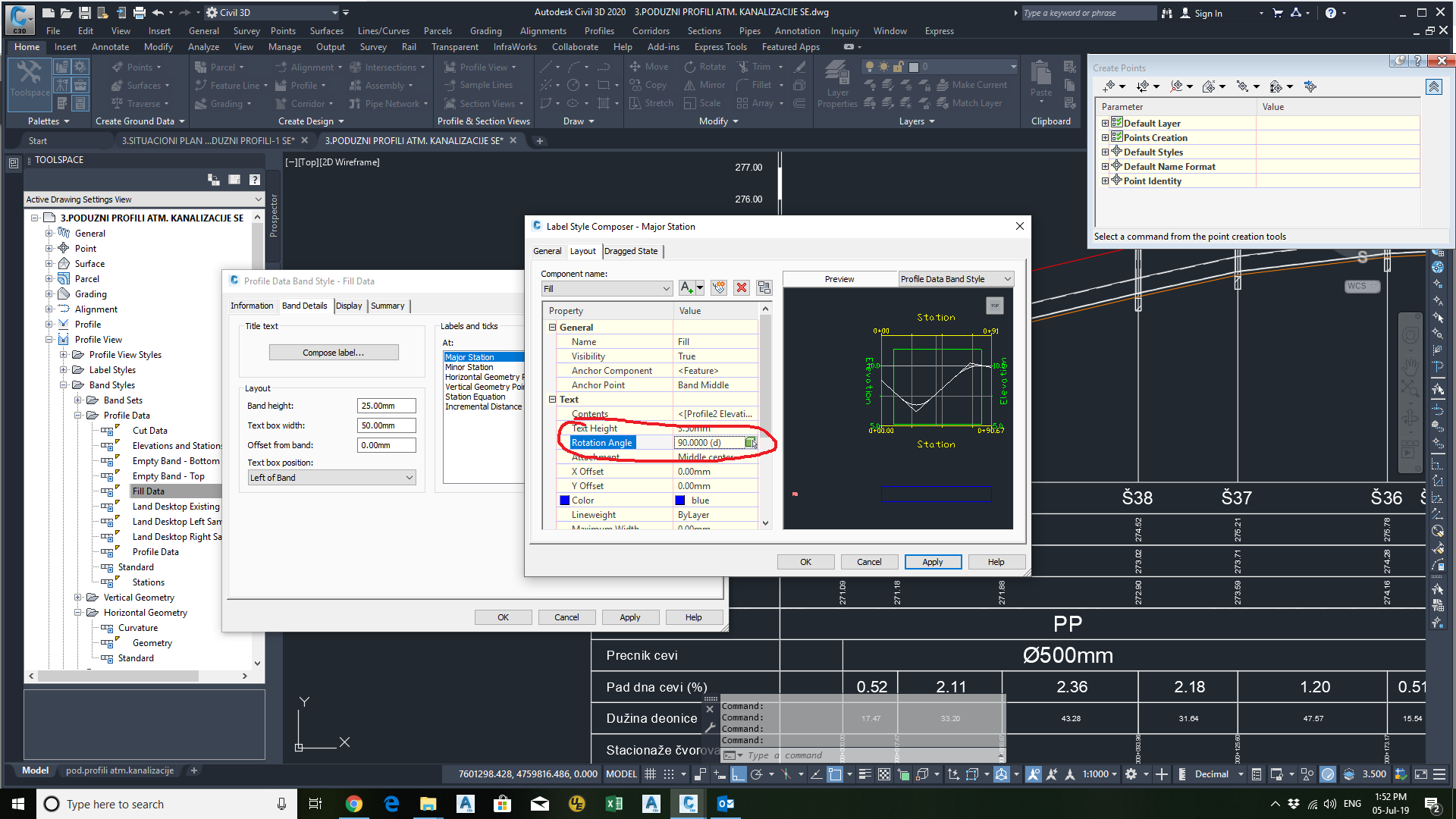 Solved: Band label - Autodesk Community