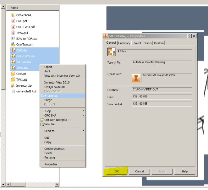 idw custom iproperties - Autodesk Community