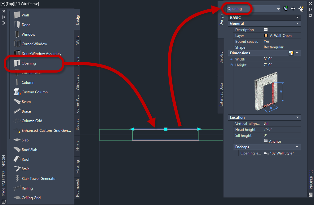 Openings in walls - Autodesk Community