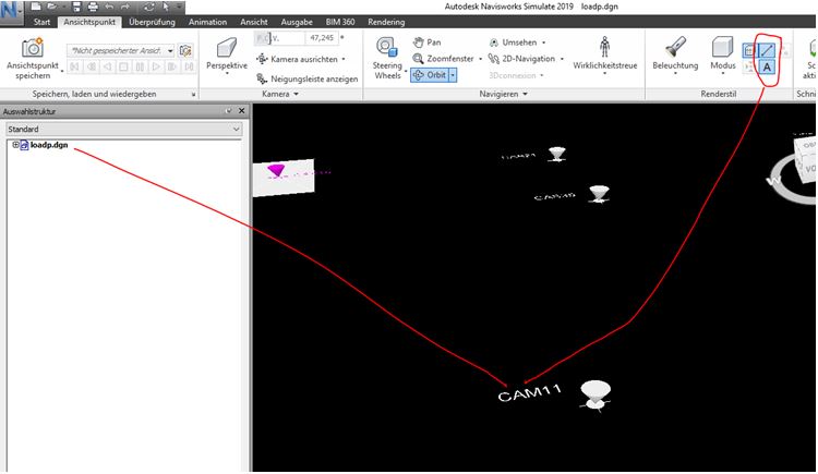 Text in Microstation V8 File - Different behaviour in Simulate 2018 and ...