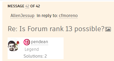 Is Forum rank 13 possible? - Autodesk Community
