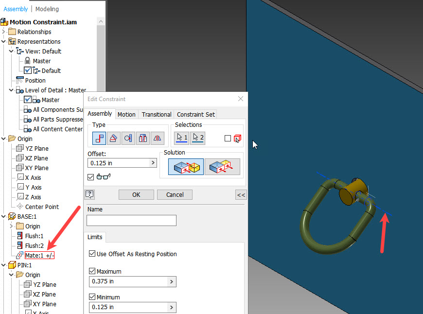Solved: ROTATION/TRANSLATION CONSTRAINT - Autodesk Community