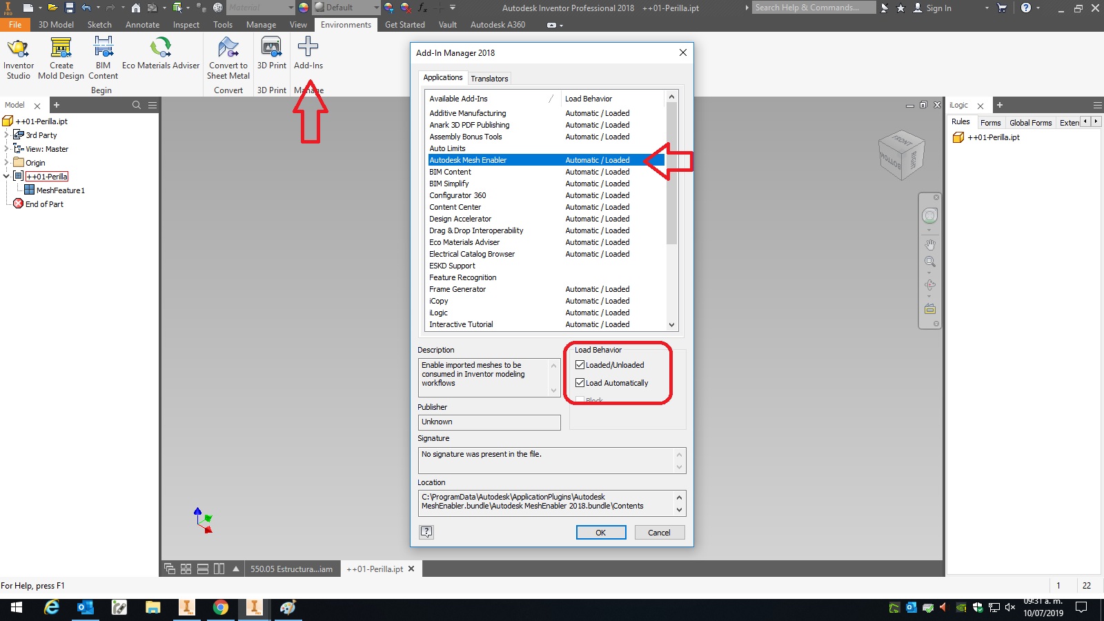 Solved: OBJ to solid, Mesh Enabler - Autodesk Community