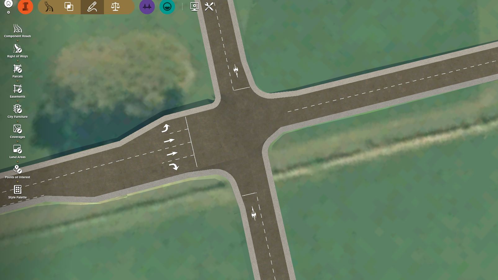 Left Turn Bay On One Way - Component Roads - Autodesk Community