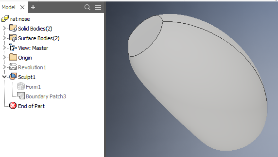 Solved: How to make a freeform model completely solid - Autodesk Community