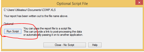 Solved: Script for Reports - Autodesk Community