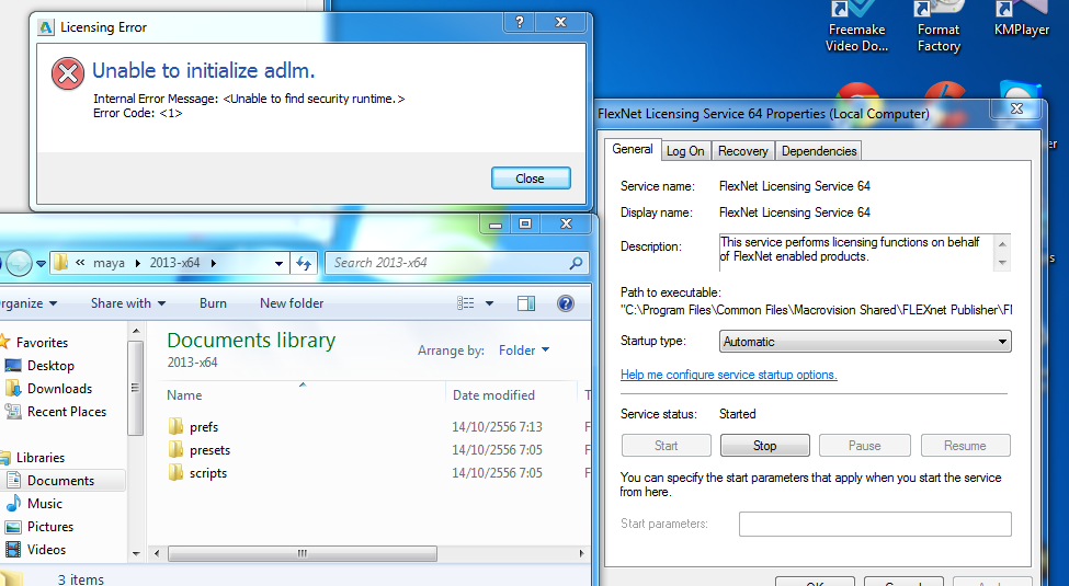 Solved: Maya 2013 student (License not obtained) - Autodesk Community