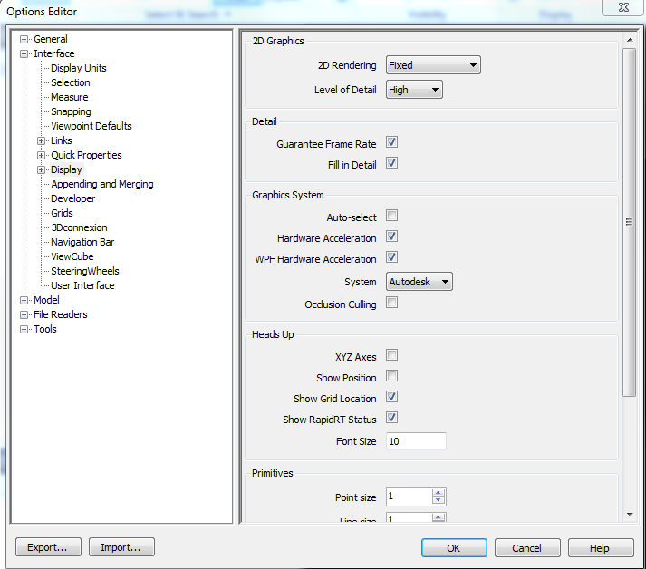 Navis Simulate unable to change pointcloud point sizes - Autodesk Community