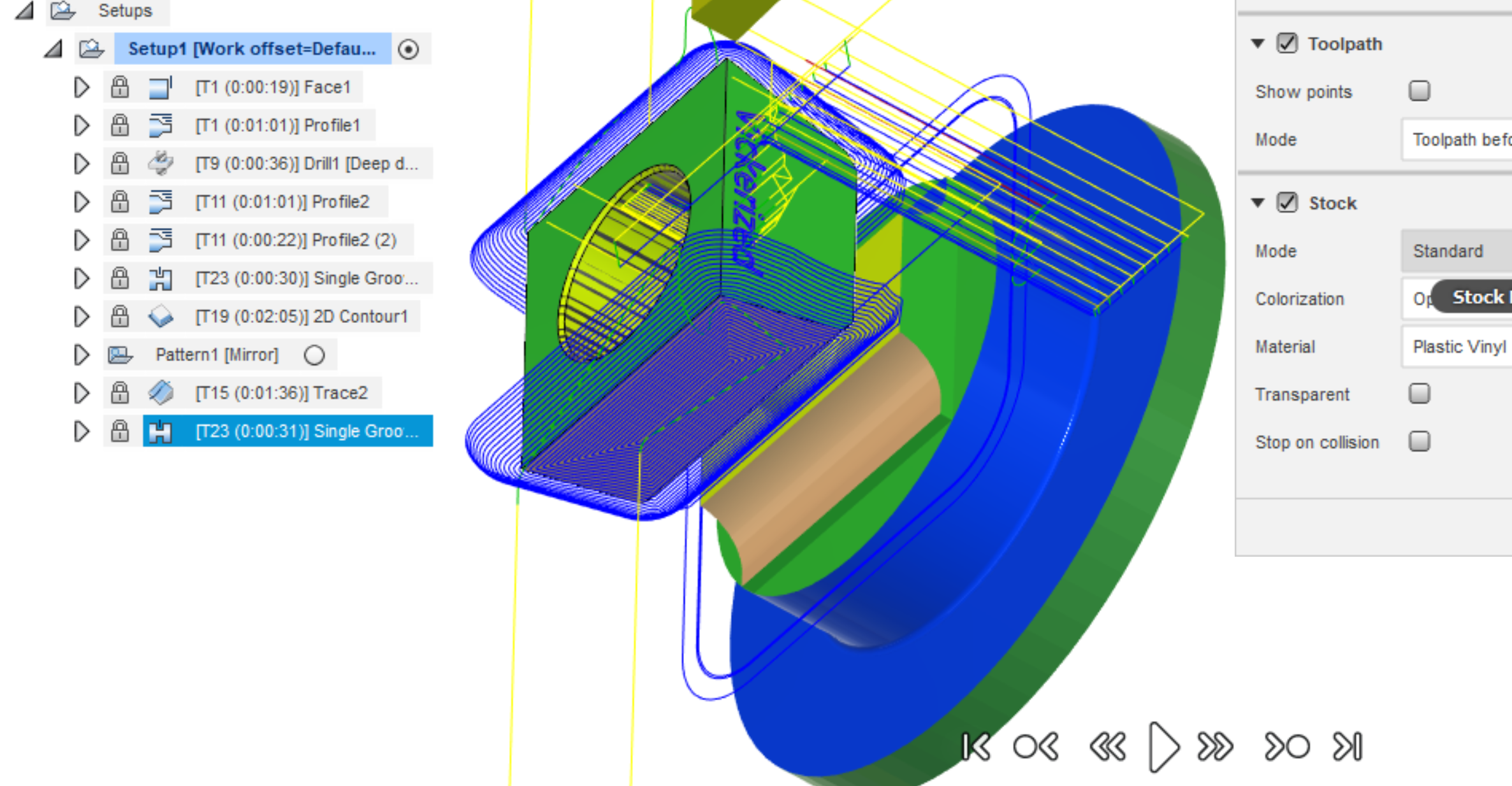Cutter comp with C axis NON G112 moves - Autodesk Community