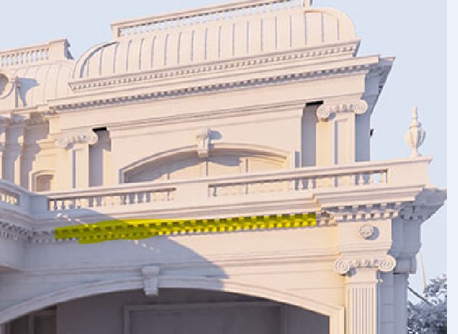 Solved: How to model this highlighted cornice revit ? - Autodesk Community
