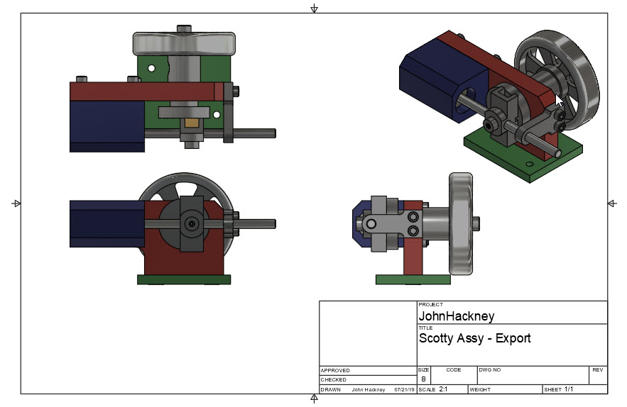 Colored 2D Drawing - Autodesk Community