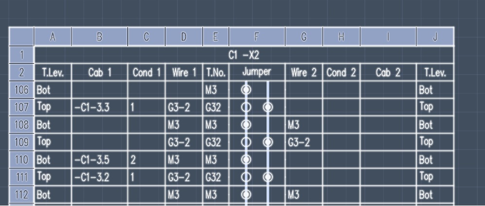 Jumpers display - Autodesk Community