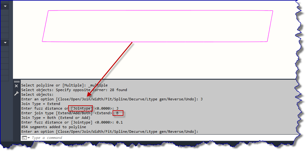 Solved: PEDIT - automated correction of line endpoints AUTOCAD 2019 - Autodesk Community