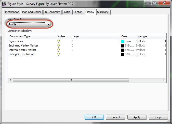 Project survey figure to profile - Autodesk Community