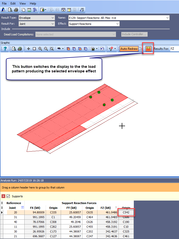 Simple span model - how to output maximum support reactions - Autodesk ...