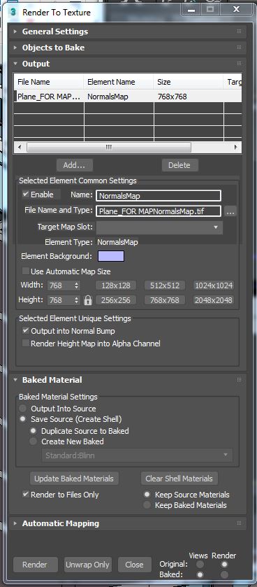 Solved: Normal Map Baking Problem in 3ds Max 2017 - Autodesk Community