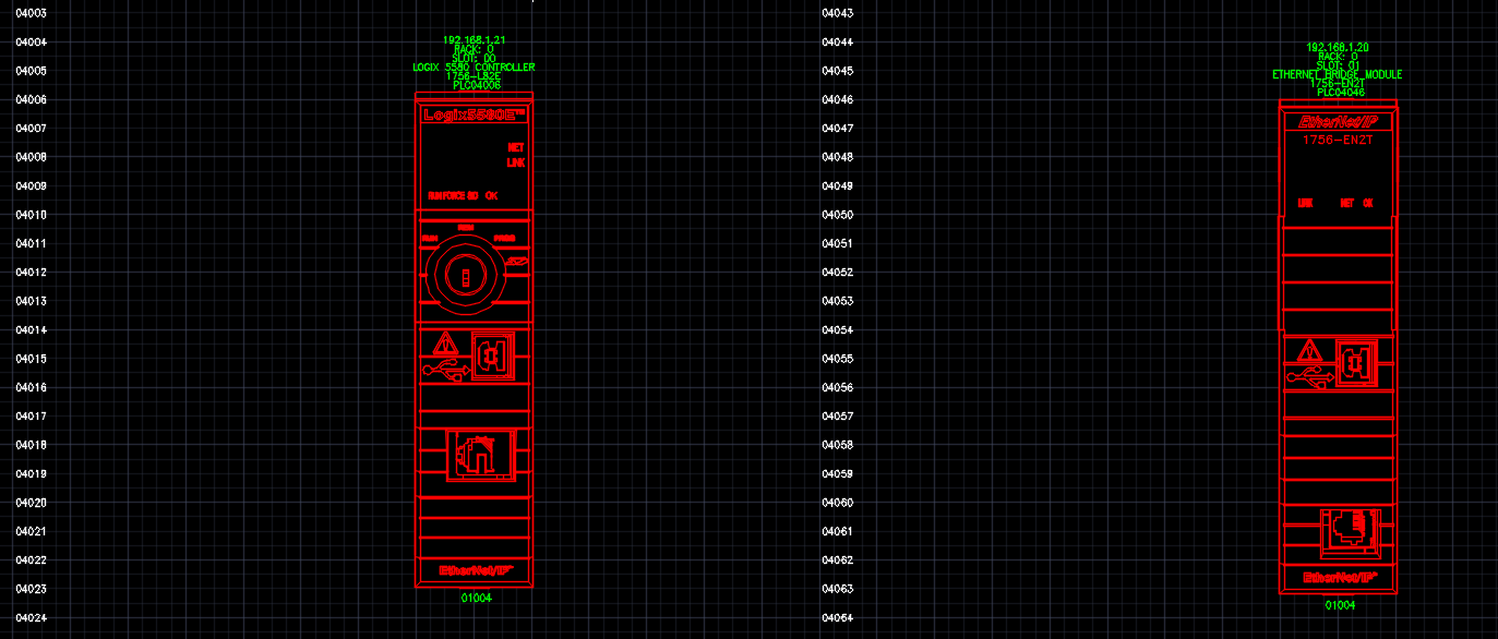 Schematic child components referenced to PLC modules. - Autodesk Community