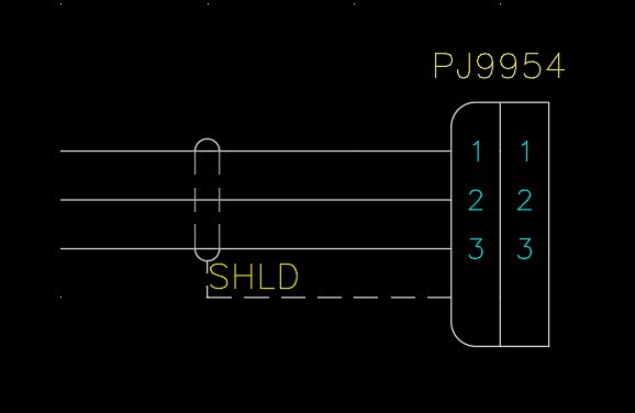 Solved: How to add shield connection to a connector - Autodesk Community
