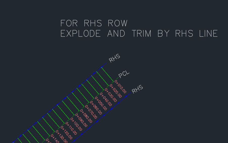 Solved: Perpendicular Distance between 2 lines every X meter - Autodesk Community