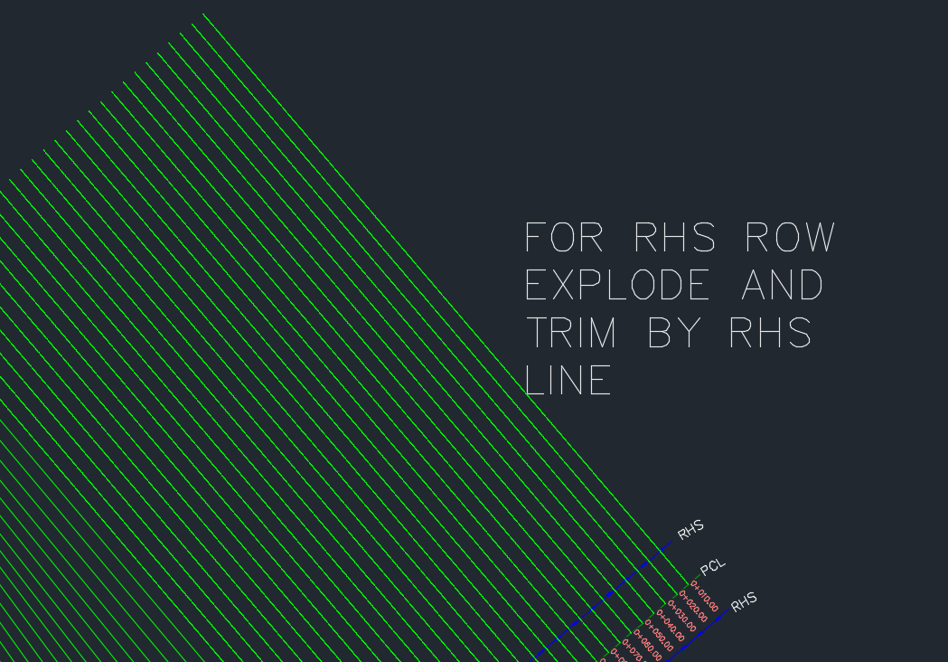 Solved: Perpendicular Distance between 2 lines every X meter - Autodesk Community