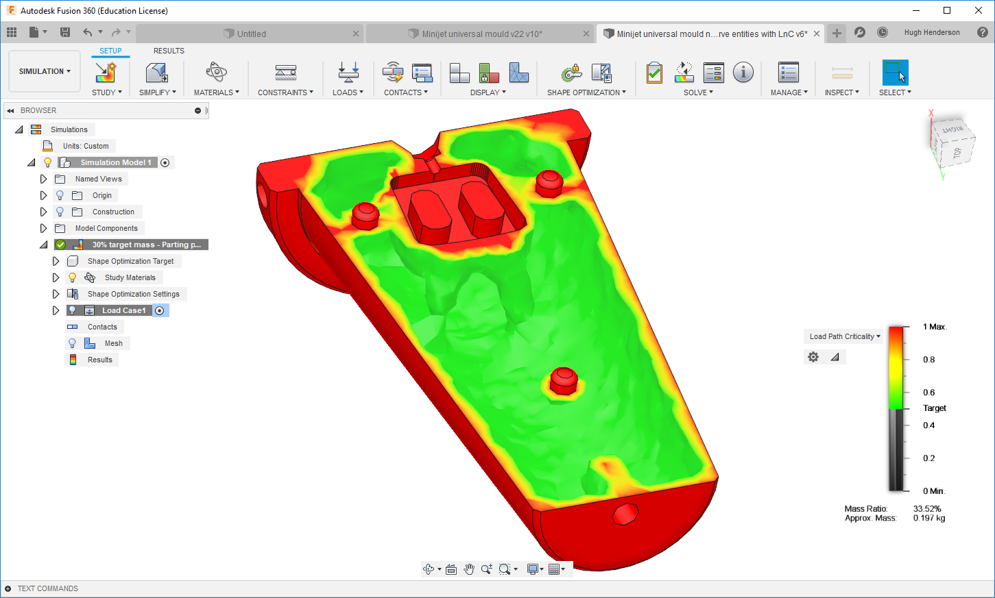 Shape Optimization of the moulds - Autodesk Community