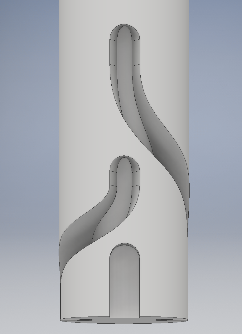 Solved: Cutting a curved slot into a cylinder - Autodesk Community