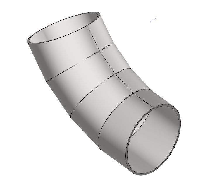 Solved: Lobsterback pipe in sheetmetal - Autodesk Community