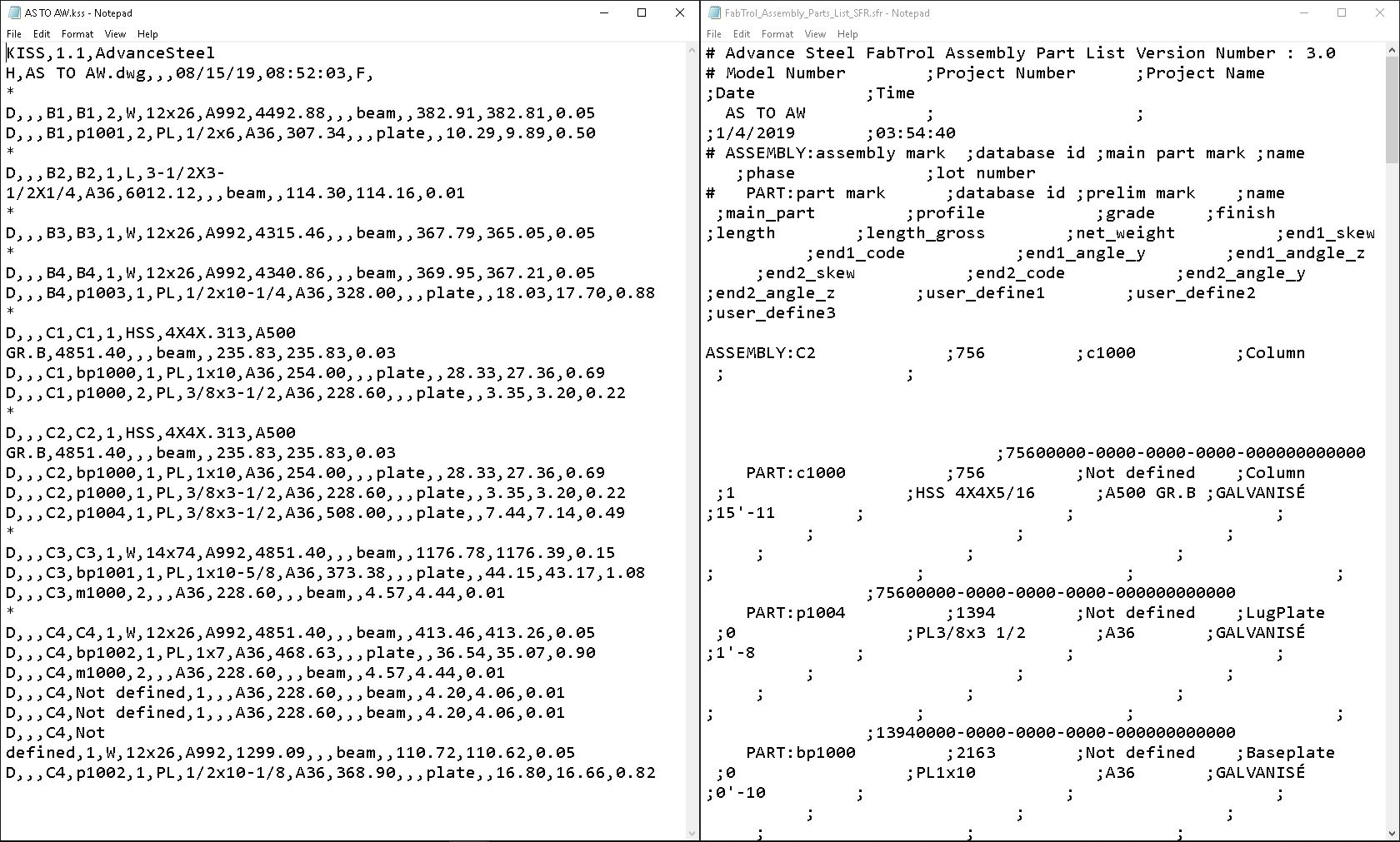 Update Advance Steel Kiss standards - Autodesk Community