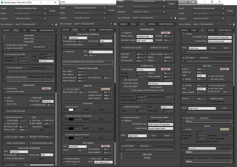 Solved: White dots using VRAY to render - Autodesk Community
