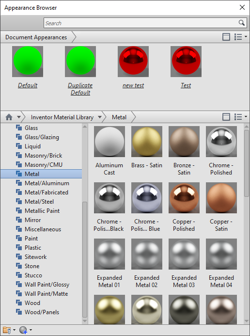Inventor Appearance Thumbnail Not Updating - Autodesk Community